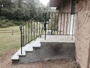 Exterior Wrought Iron Railing Designs - Orange County, NY | R & G ...